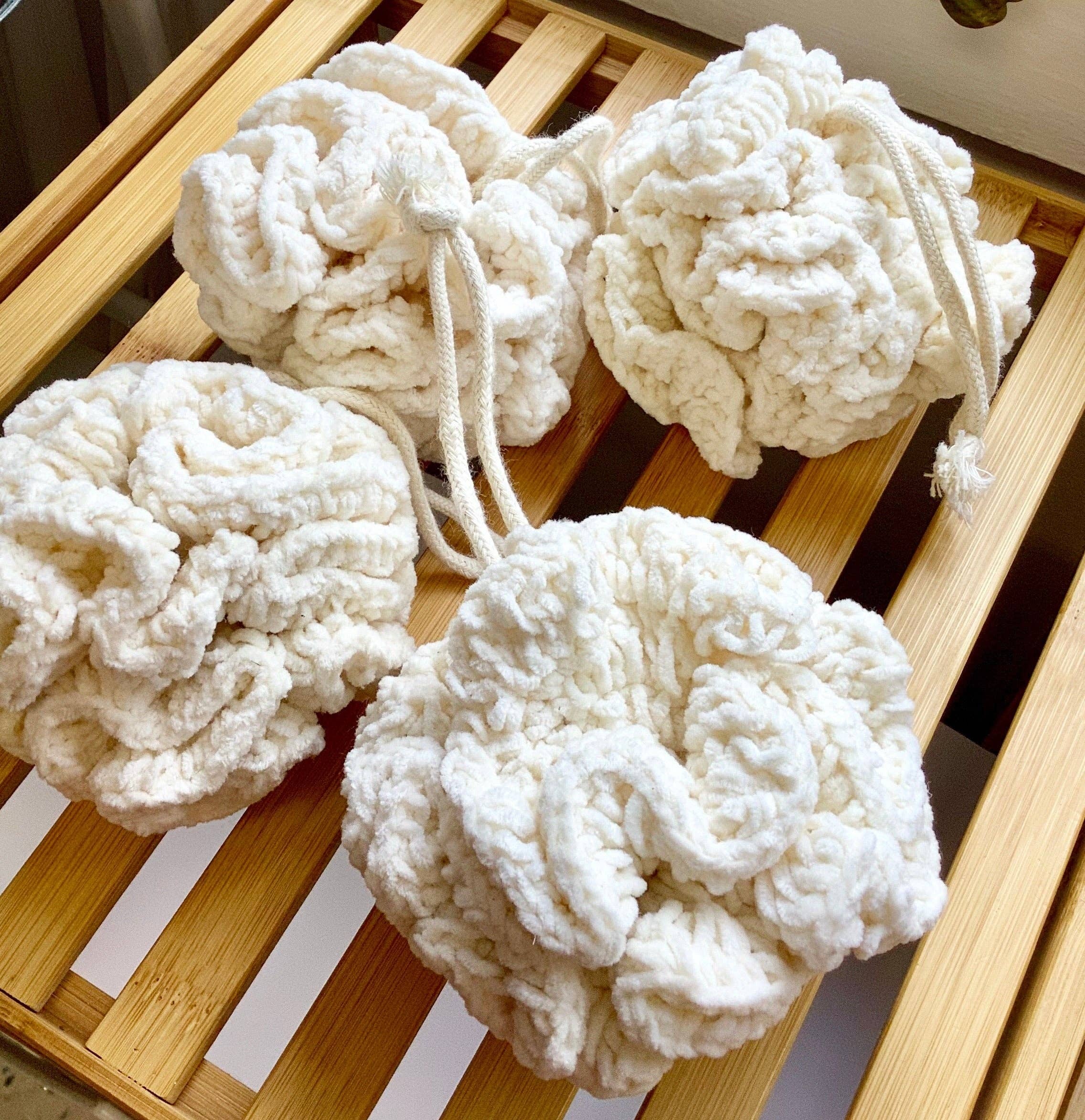 Cotton Bath Loofah | Love, Libby Soaps